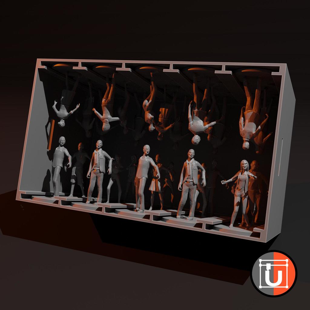 Zombicide Storage and Card Box by Udo's 3D World | Download free STL ...