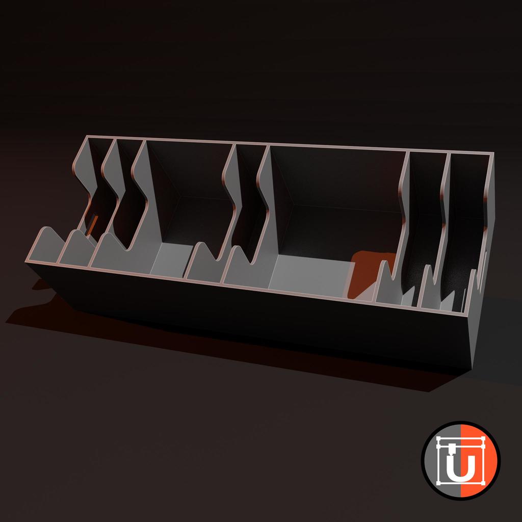 Zombicide Storage and Card Box by Udo's 3D World | Download free STL ...
