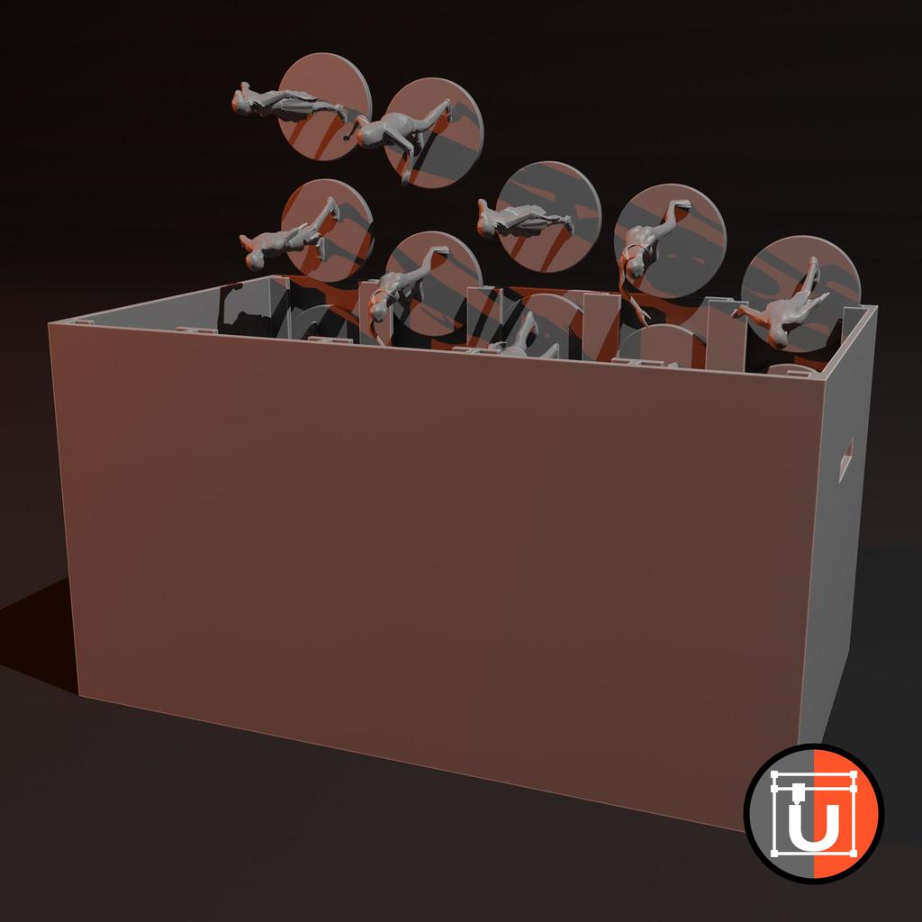 Zombicide Storage and Card Box by Udo's 3D World | Download free STL ...