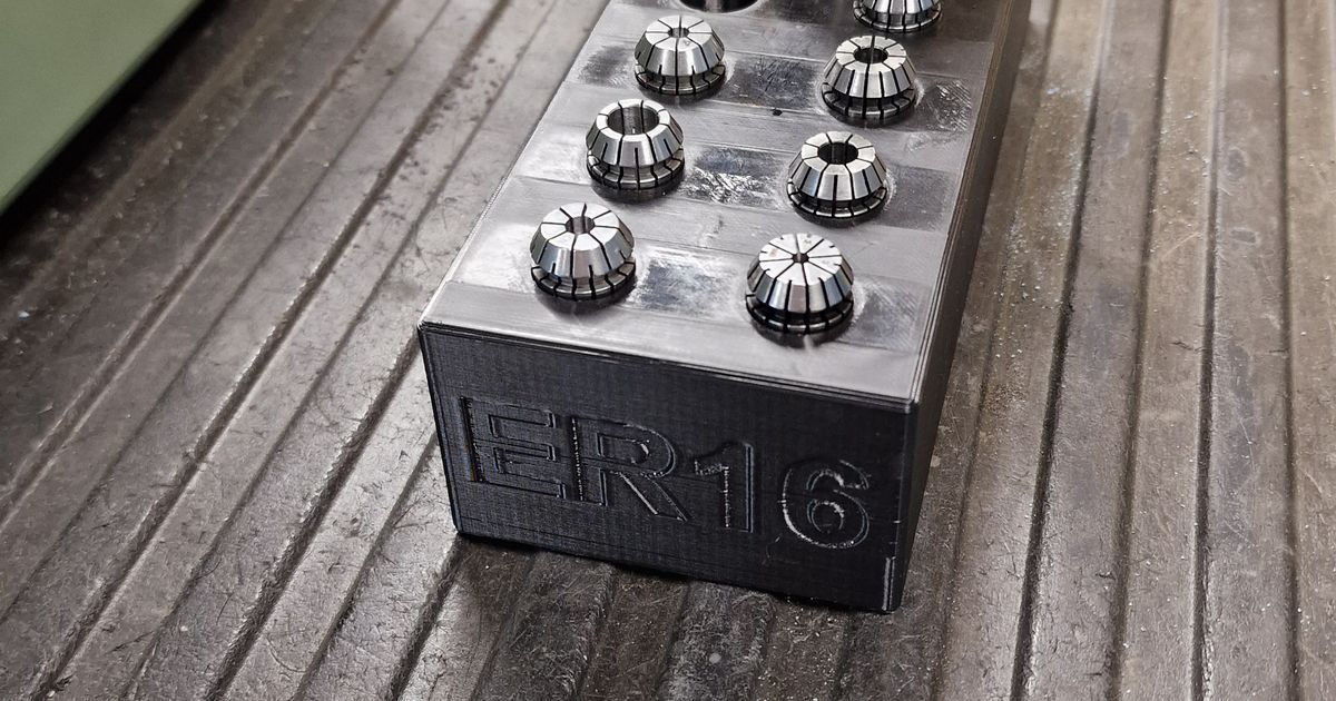 ER16 Collet stand by Richard Larsen | Download free STL model ...