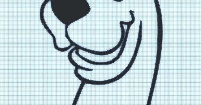 SCOOBY DOO - HEAD - WALL ART by Ogama Industries | Download free STL ...