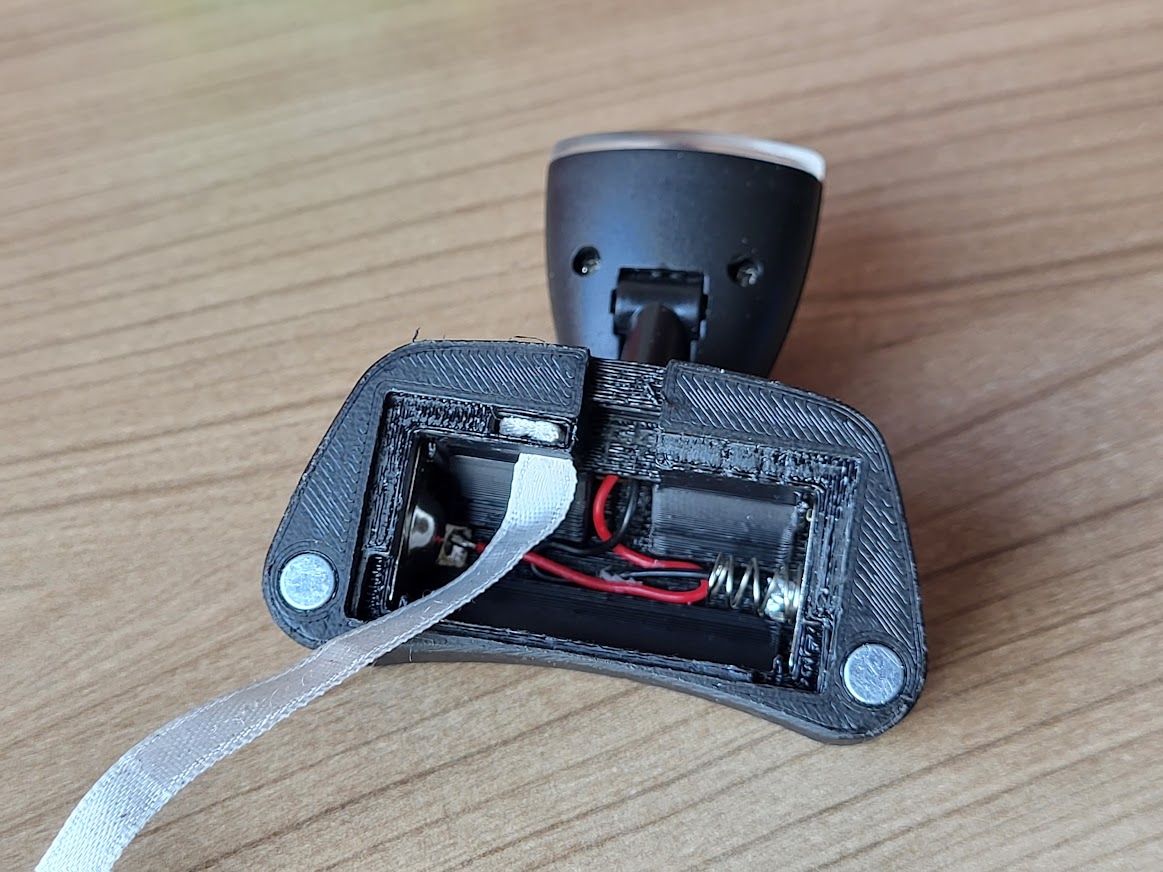 Carson Magnifier Head Light 16340 battery mod by jonnieZG | Download ...