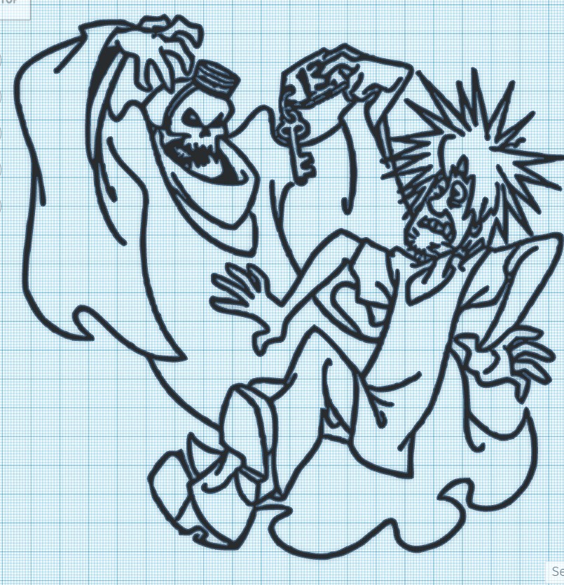 SHAGGY AND GHOST - SCOOBY-DOO - WALL ART by Ogama Industries | Download ...