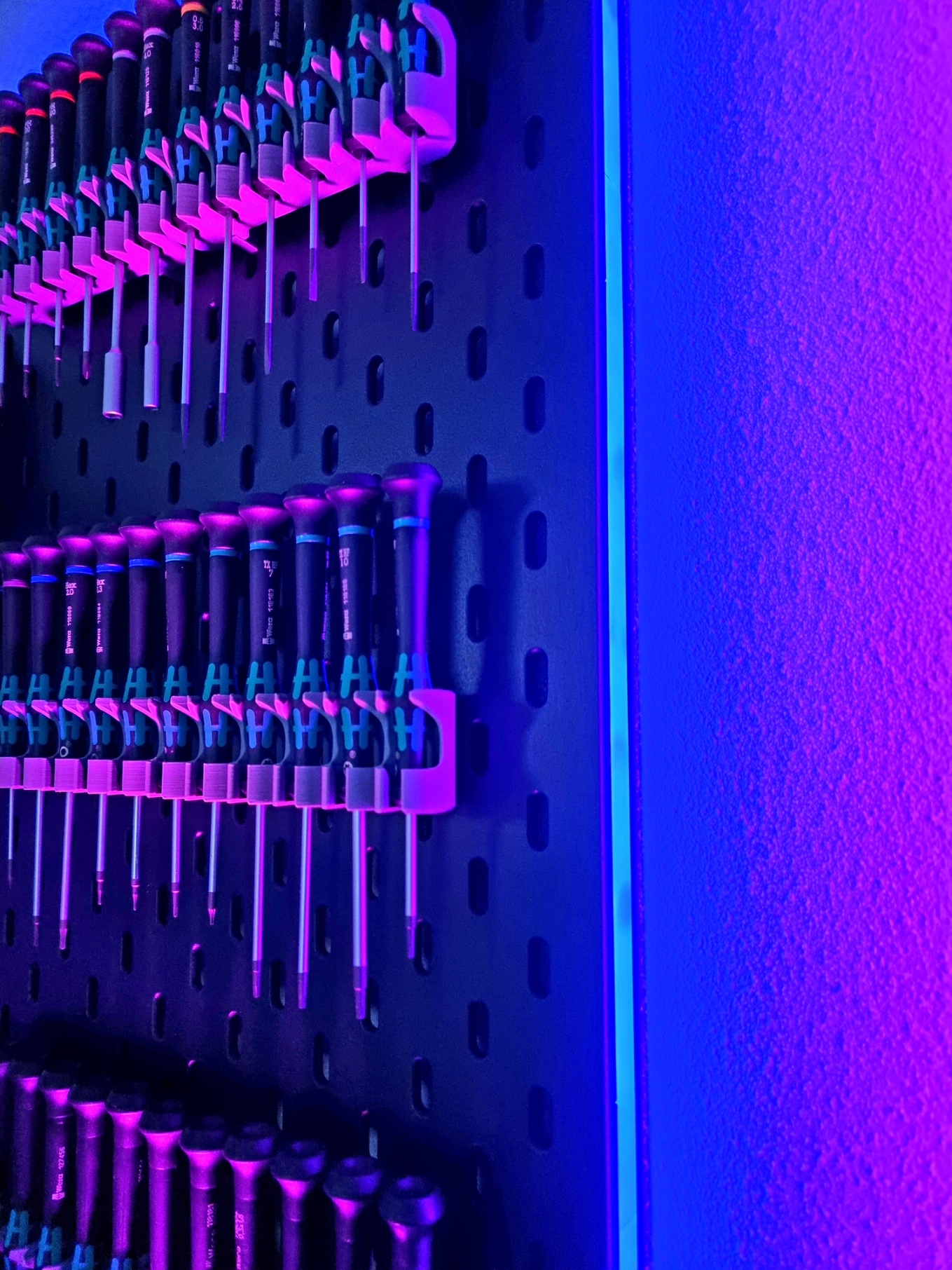 Diffusion strip for skadis led led-frame by LutraVulgaris | Download ...