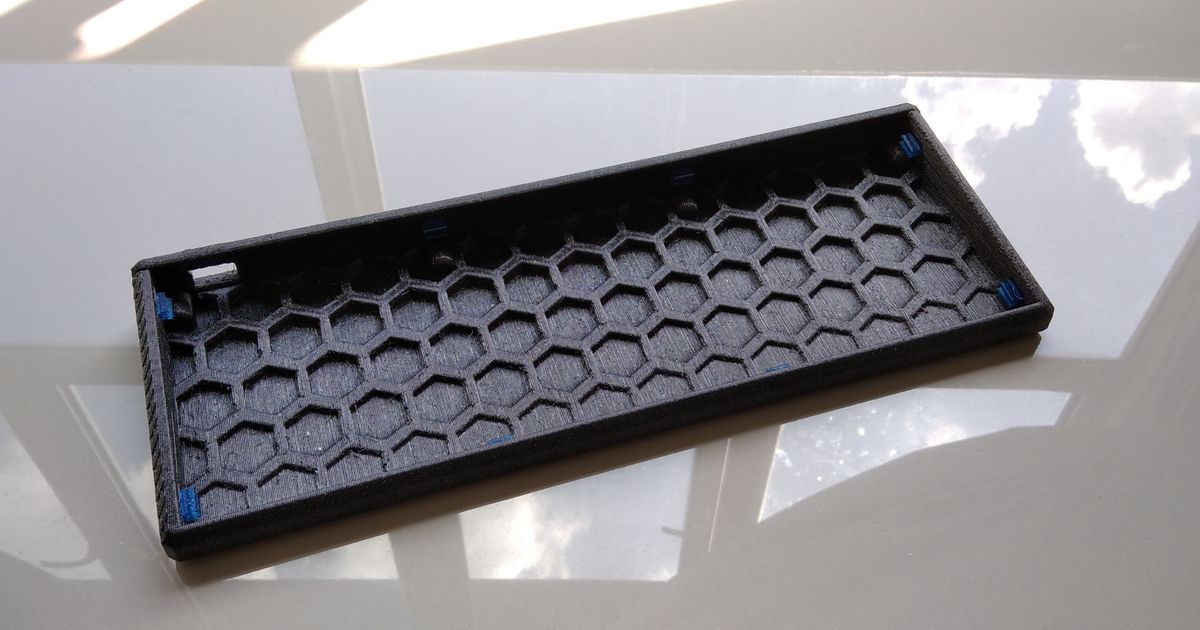 MEGA 60% GH60 MODERNIZED CASE (SOFT MOUNTED PCB, BOUNCY!) FOR CUSTOM ...