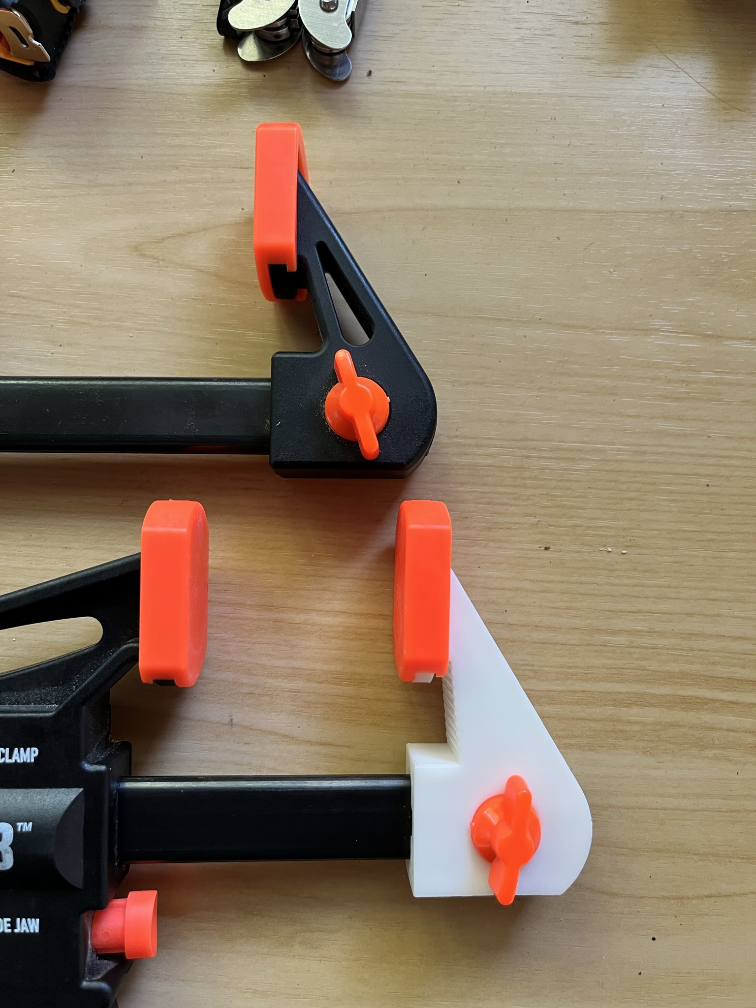 Quick Ratcheting Bar Clamp Replacement Finger / Gripper by 3DJourney ...