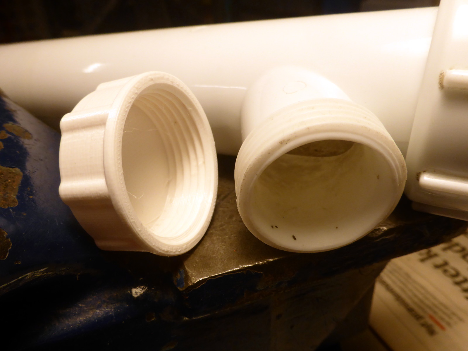 Water Trap Y Cap by Area51 | Download free STL model | Printables.com