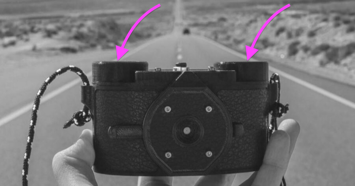 Scura Pinhole Camera Button Remix by cewo | Download free STL model ...