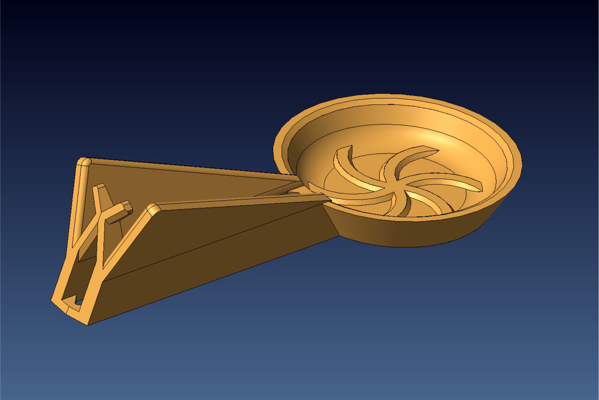 Spoon rest or spoon holder by Stavros Salampoukidis | Download free STL ...