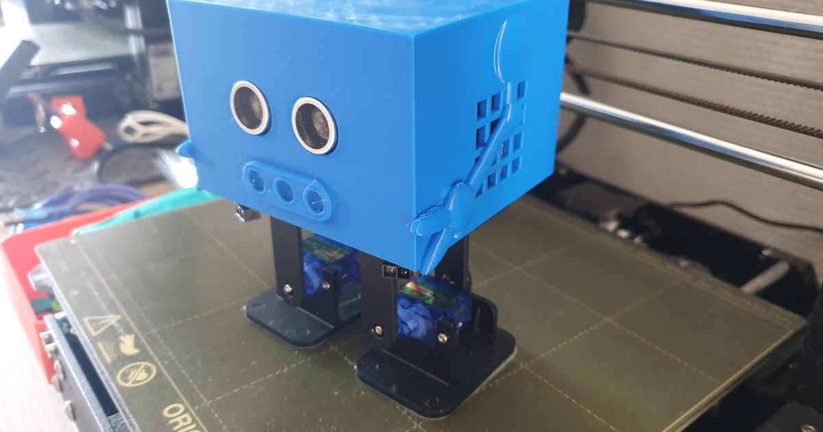 Casque pour robot pingouin - Helmet for penguin bot V2.0 by Minivan ...