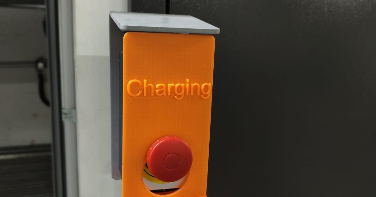 Charging warning sign by Gal Dotan | Download free STL model ...