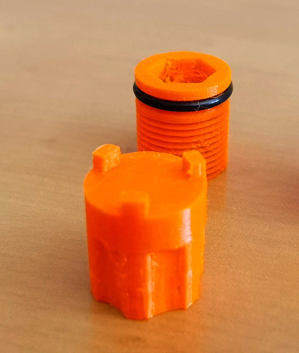 Look X-Track tool and caps by Ian Smith | Download free STL model ...