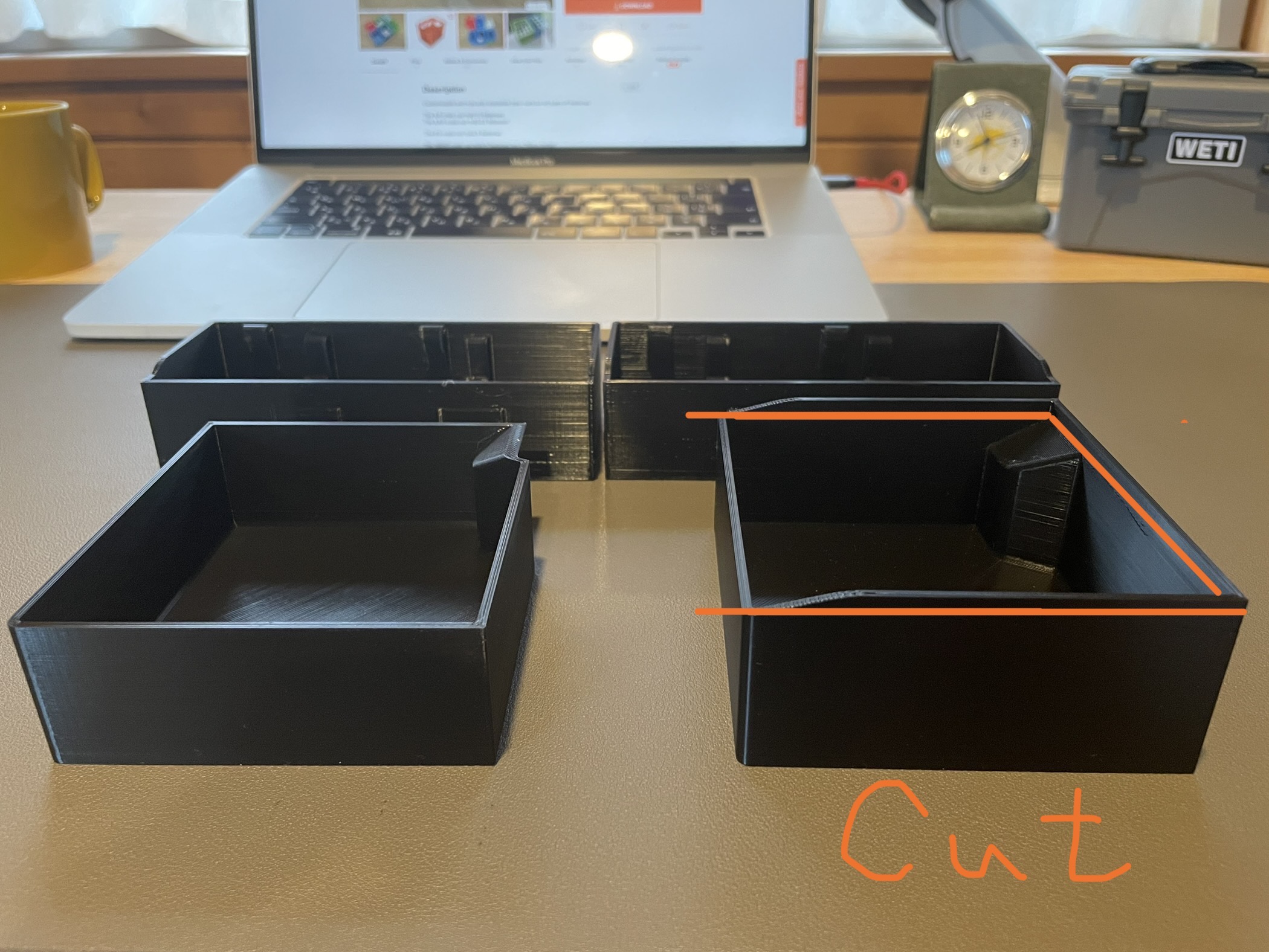 Storage Boxes for Z-axis Brace by Kazuyamano | Download free STL model ...