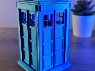 Doctor Who Police Box by URLuc | Download free STL model | Printables.com