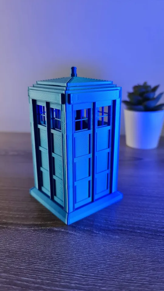 Doctor Who Police Box by URLuc | Download free STL model | Printables.com