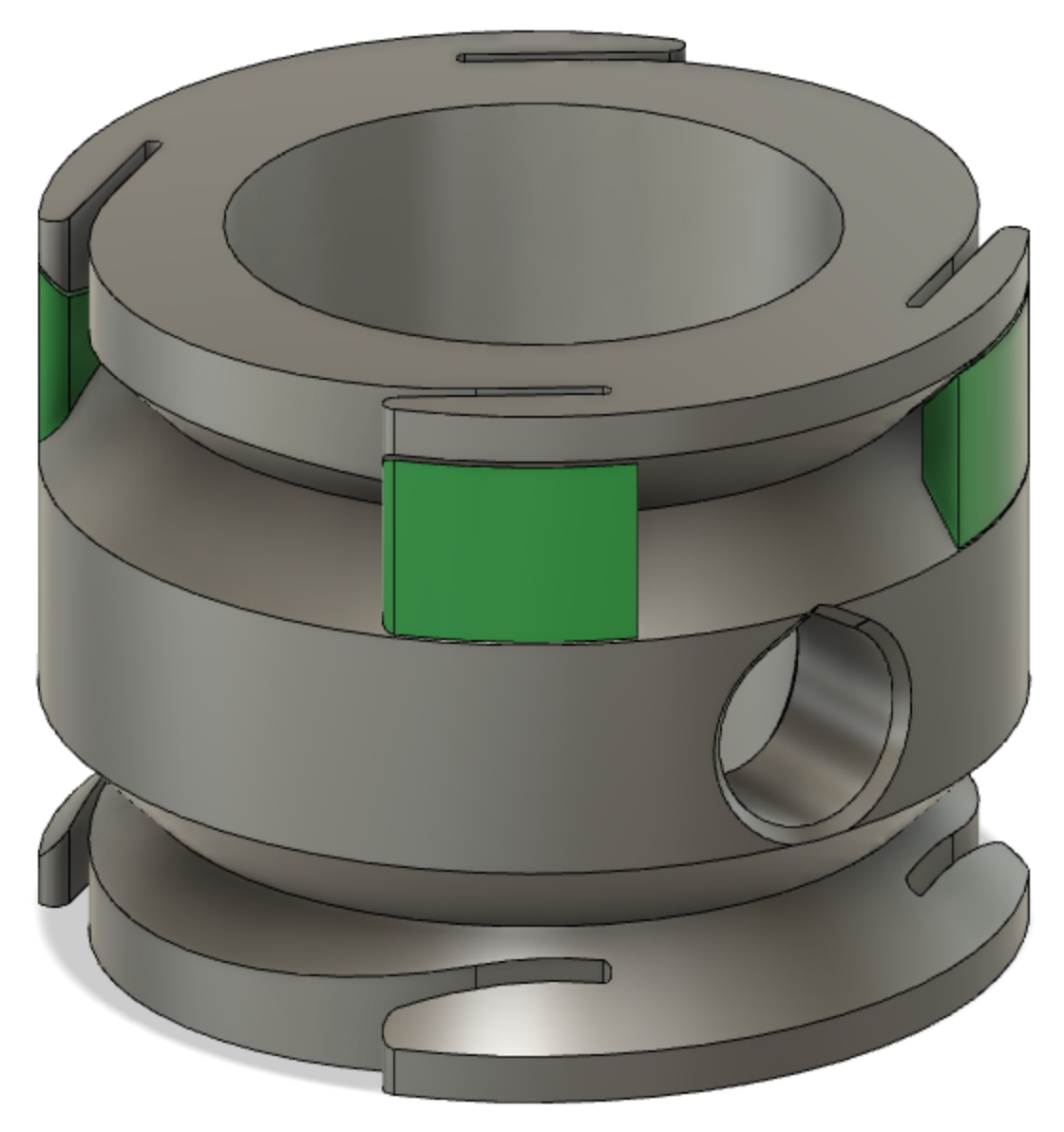 String line stake mount by jphalip | Download free STL model ...