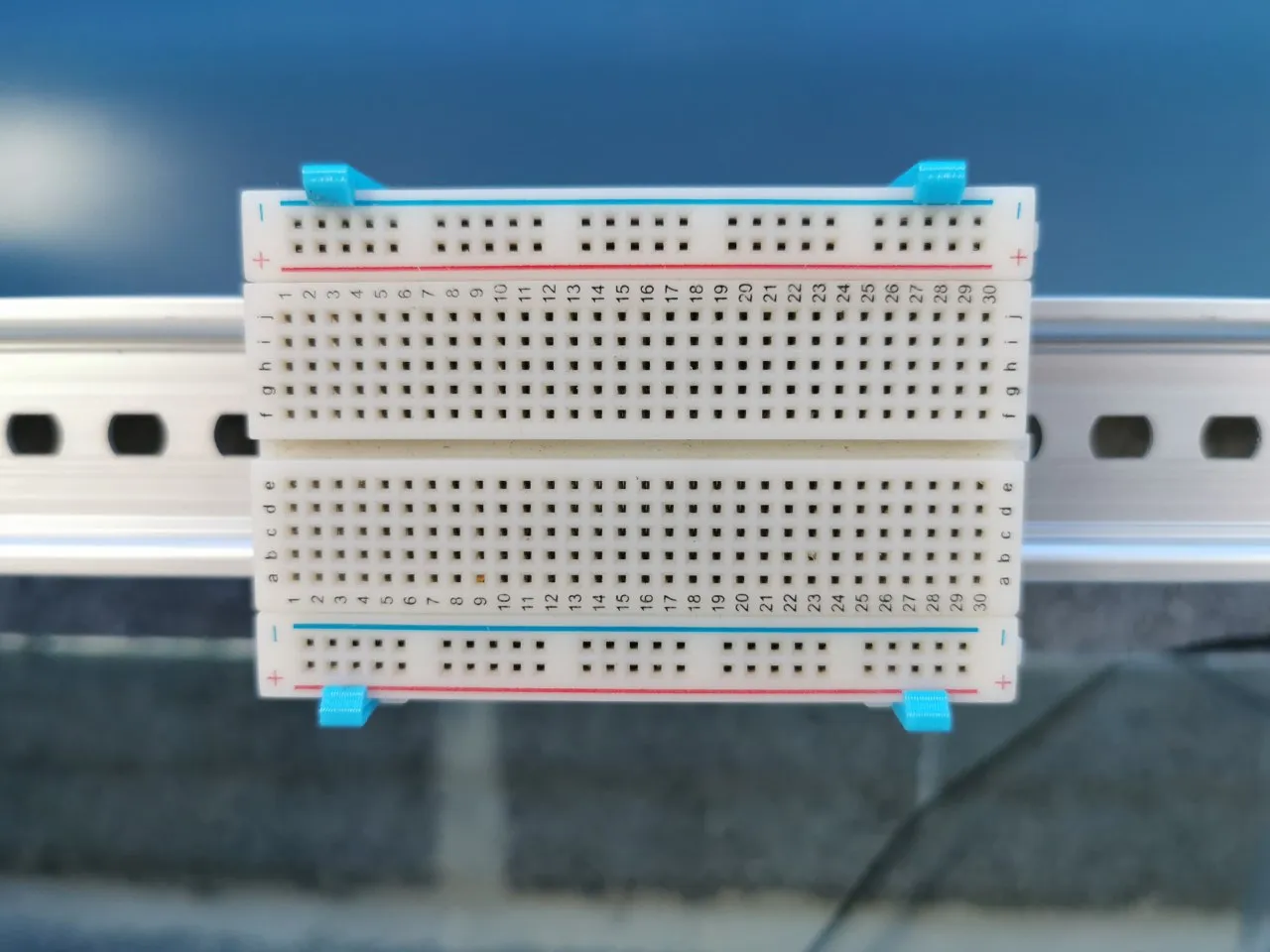 DIN Breadboard Clips/Holder by nans | Download free STL model ...