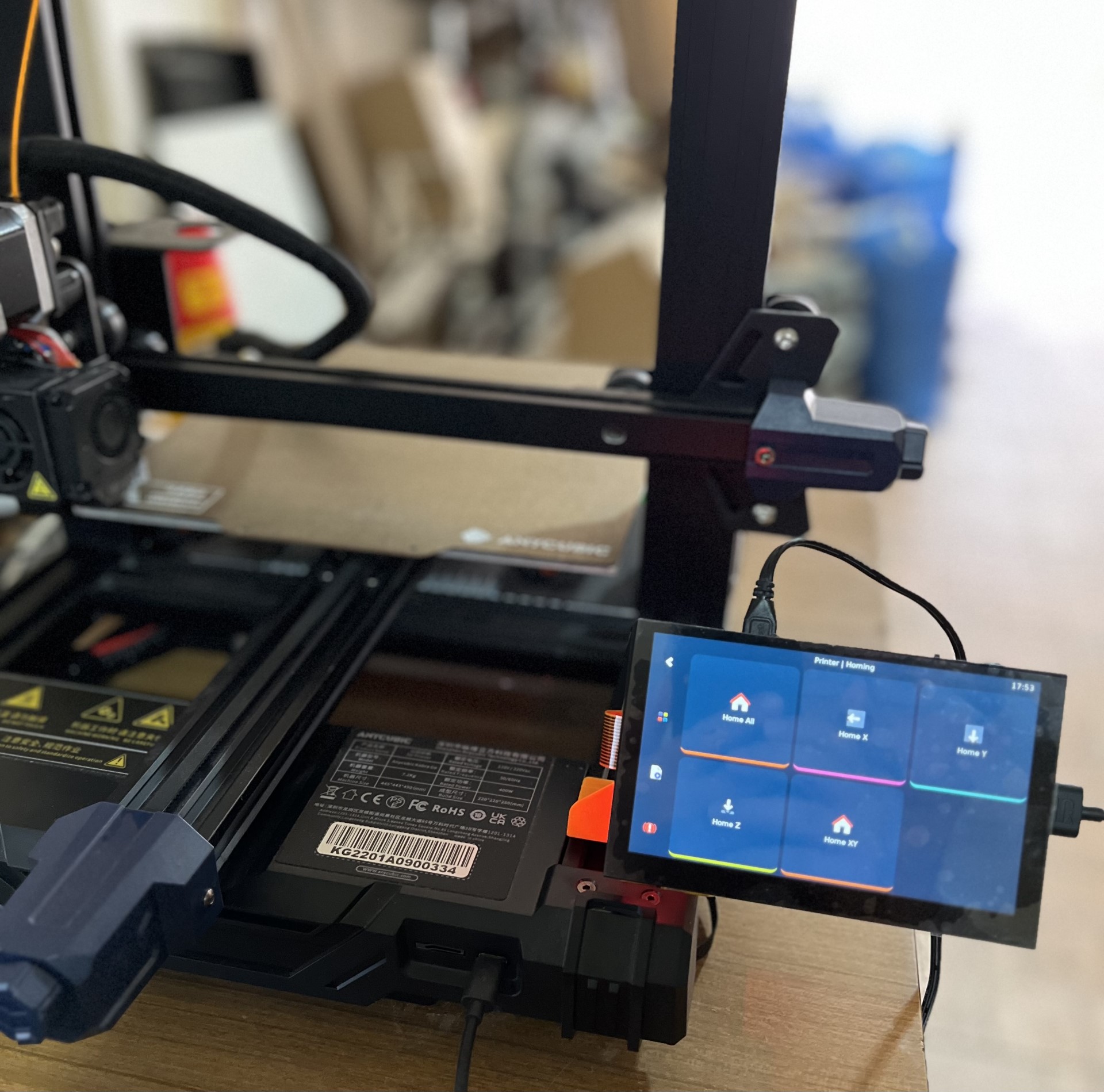PiTFT50 Screen Mount for Anycubic Kobra Go by ha33ris | Download free ...