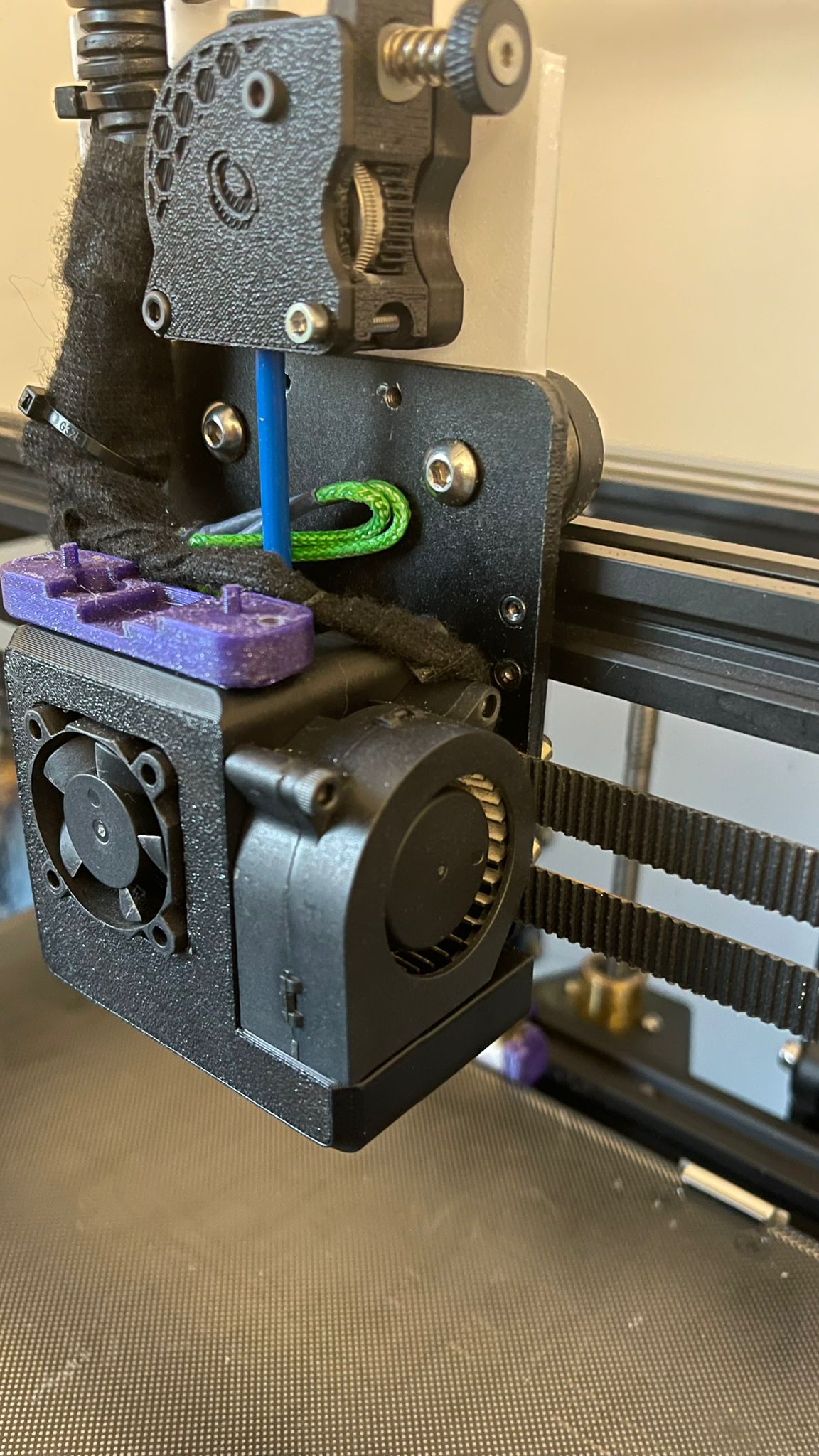 Ender 6 - 4020 Part Cooling Fan Duct with Magnetic Mount 11 min Benchy ...