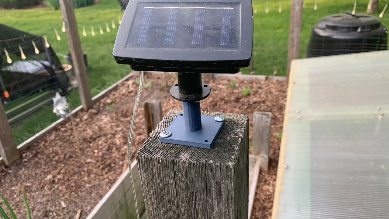 Small Solar Panel Stand by Kahoko | Download free STL model ...