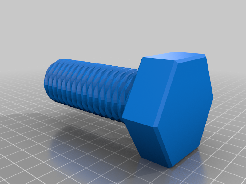 Double Threaded Screw by Breadbin | Download free STL model ...