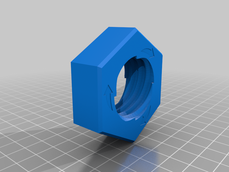 Double Threaded Screw by Breadbin | Download free STL model ...