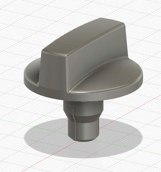 Kitchen fan knob by merakrom | Download free STL model | Printables.com