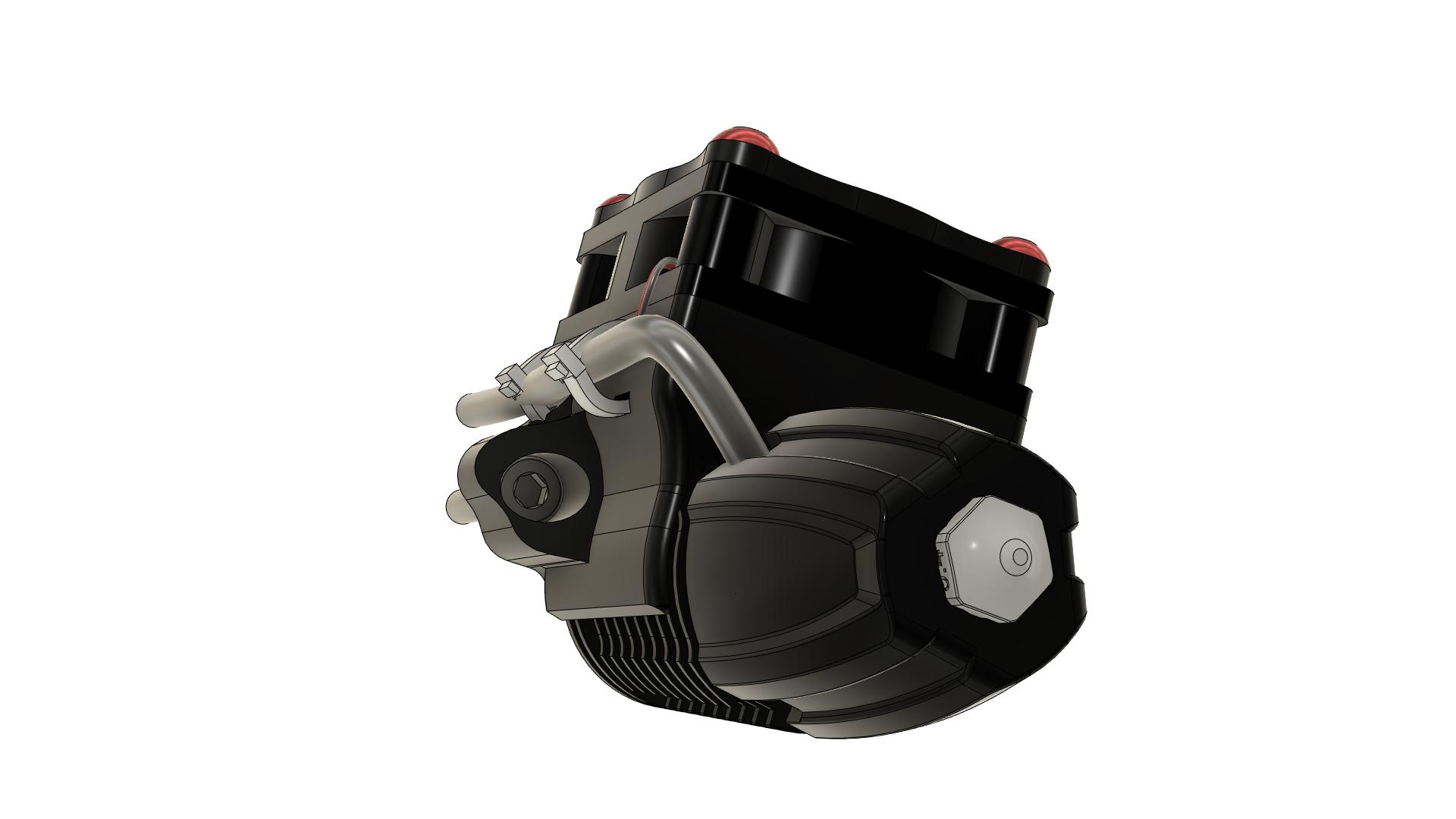 Vz-Bot Printhead Rapido Heatsink Duct 3010 Fan von Aldoale ...