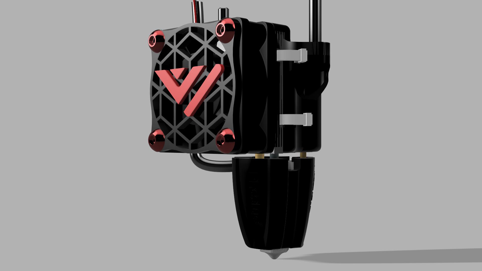 Vz-Bot Printhead Rapido Heatsink Duct 3010 Fan von Aldoale ...