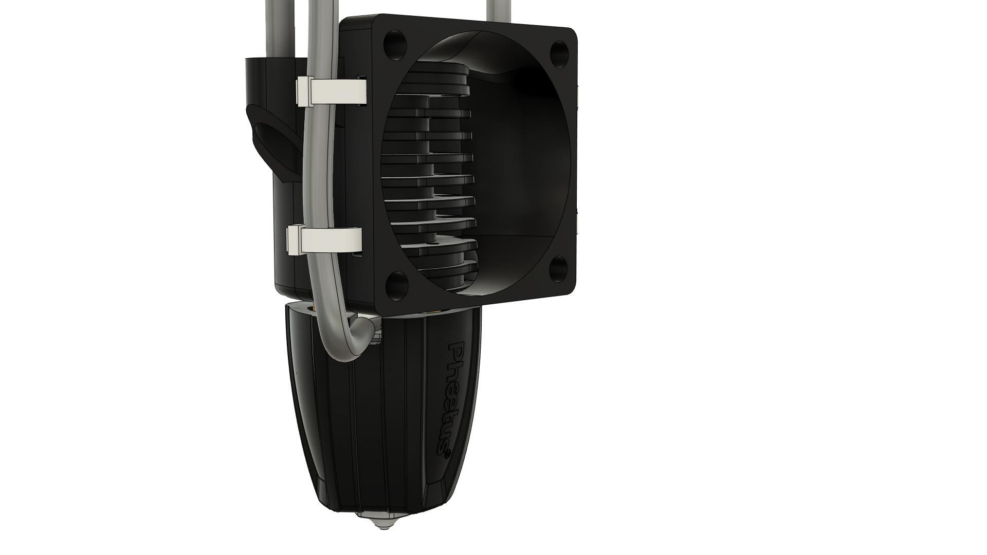 Vz-Bot Printhead Rapido Heatsink Duct 3010 Fan von Aldoale ...