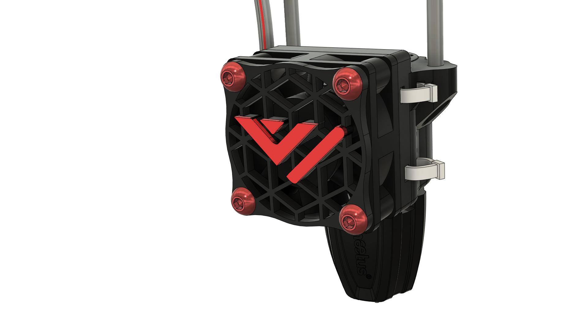 Vz-Bot Printhead Rapido Heatsink Duct 3010 Fan von Aldoale ...