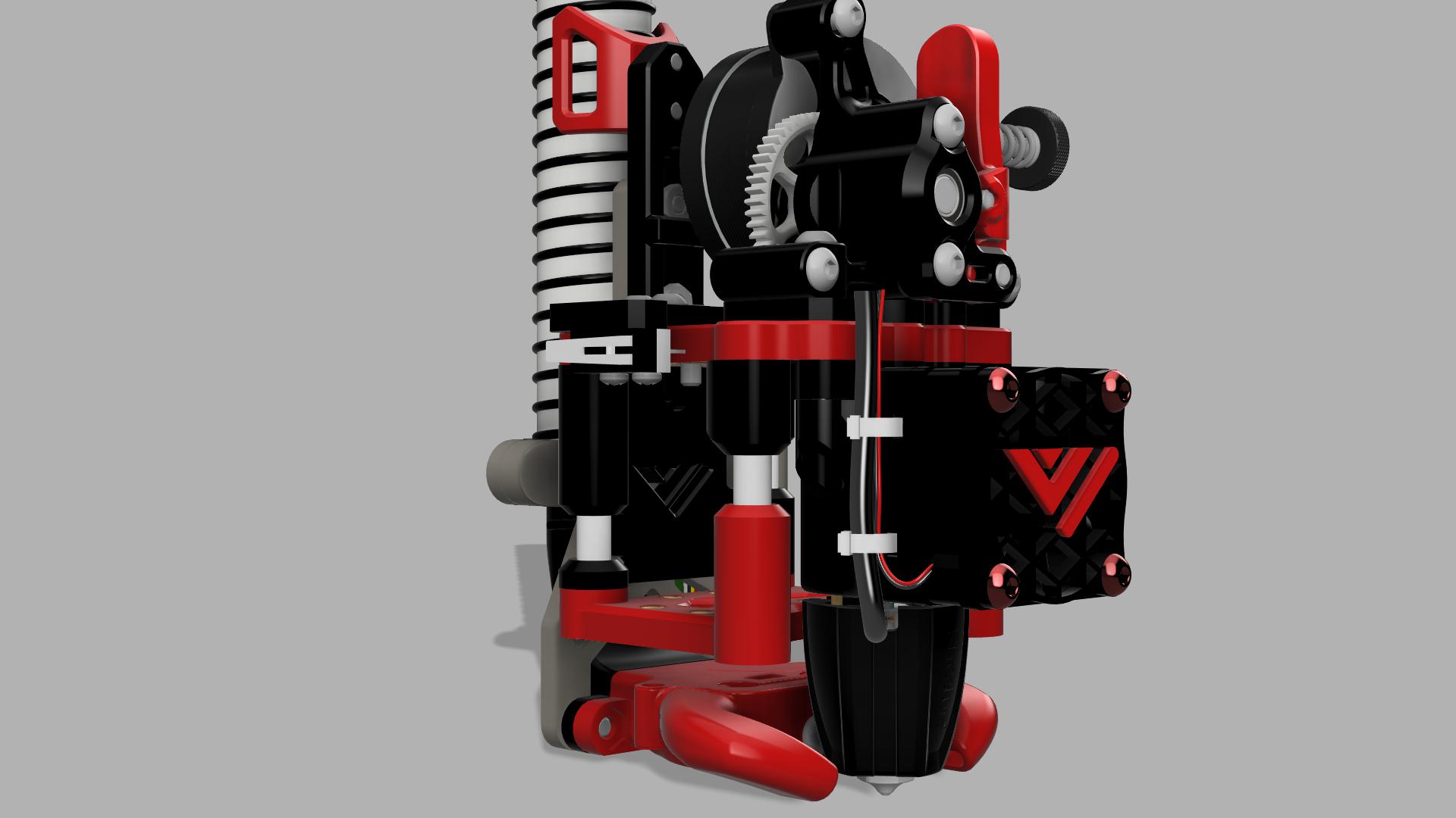 Vz-Bot Printhead Rapido Heatsink Duct 3010 Fan von Aldoale ...