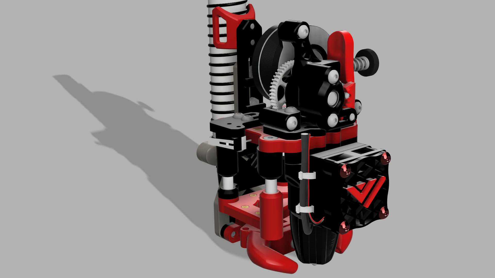 Vz-Bot Printhead Rapido Heatsink Duct 3010 Fan von Aldoale ...
