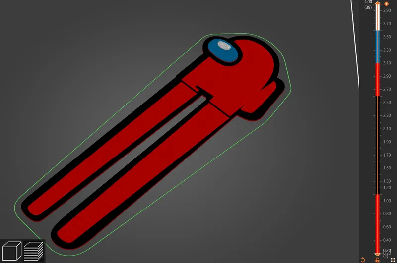 Among Us Bookmark by QuadraticFour | Download free STL model ...