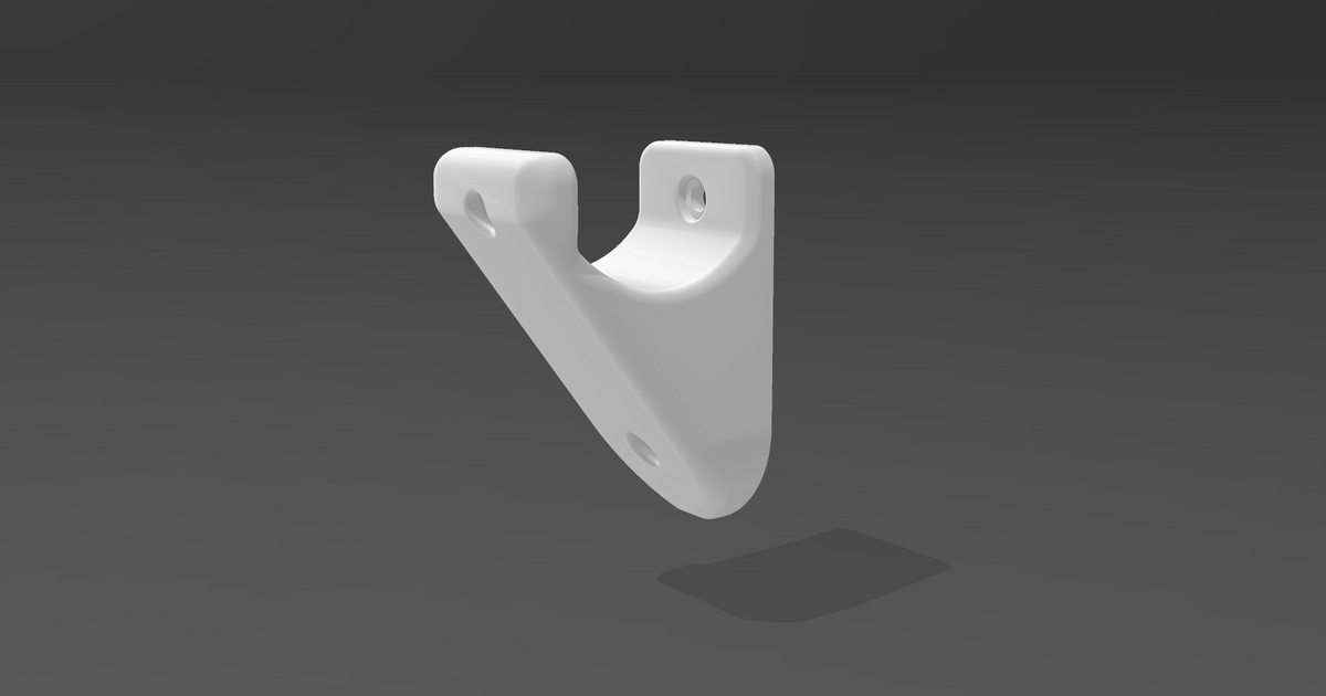 Wall Hook (G29 wheel wall mount) by DieHard | Download free STL model ...