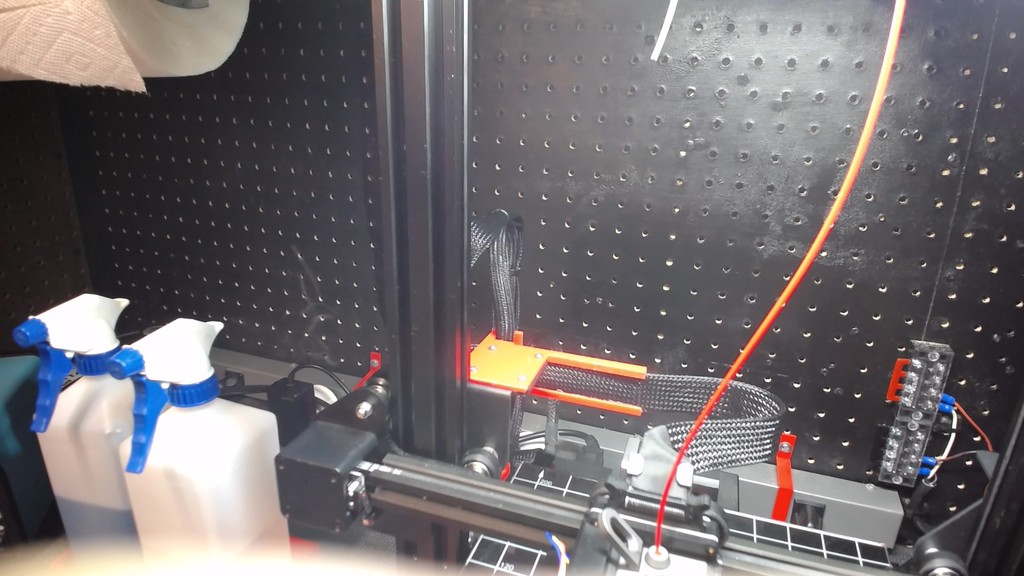 Creality Sprite Cable Support for the Ender 3 V2 by Risky Rick ...