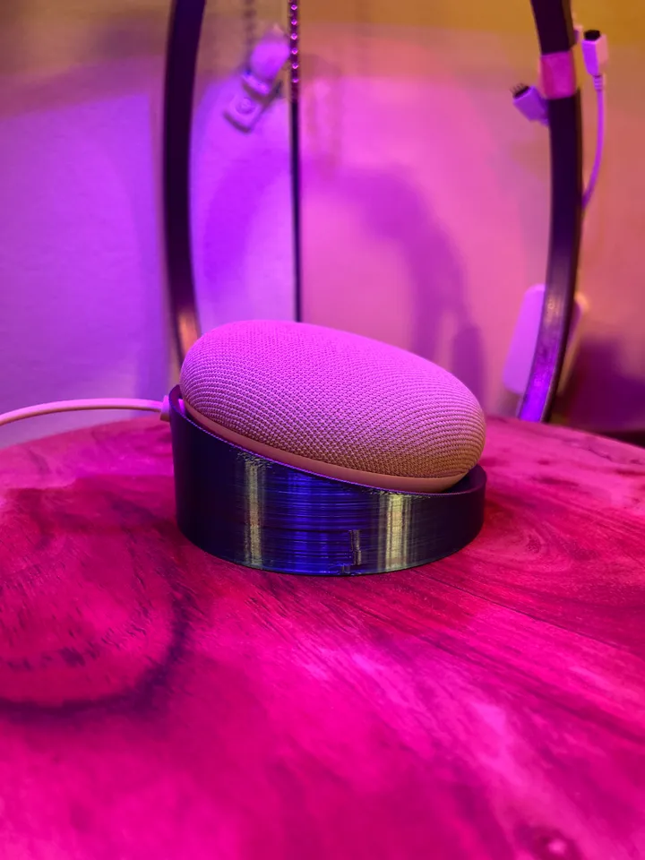 Tilted Google Nest Mini Stand by G6Prints | Download free STL model ...