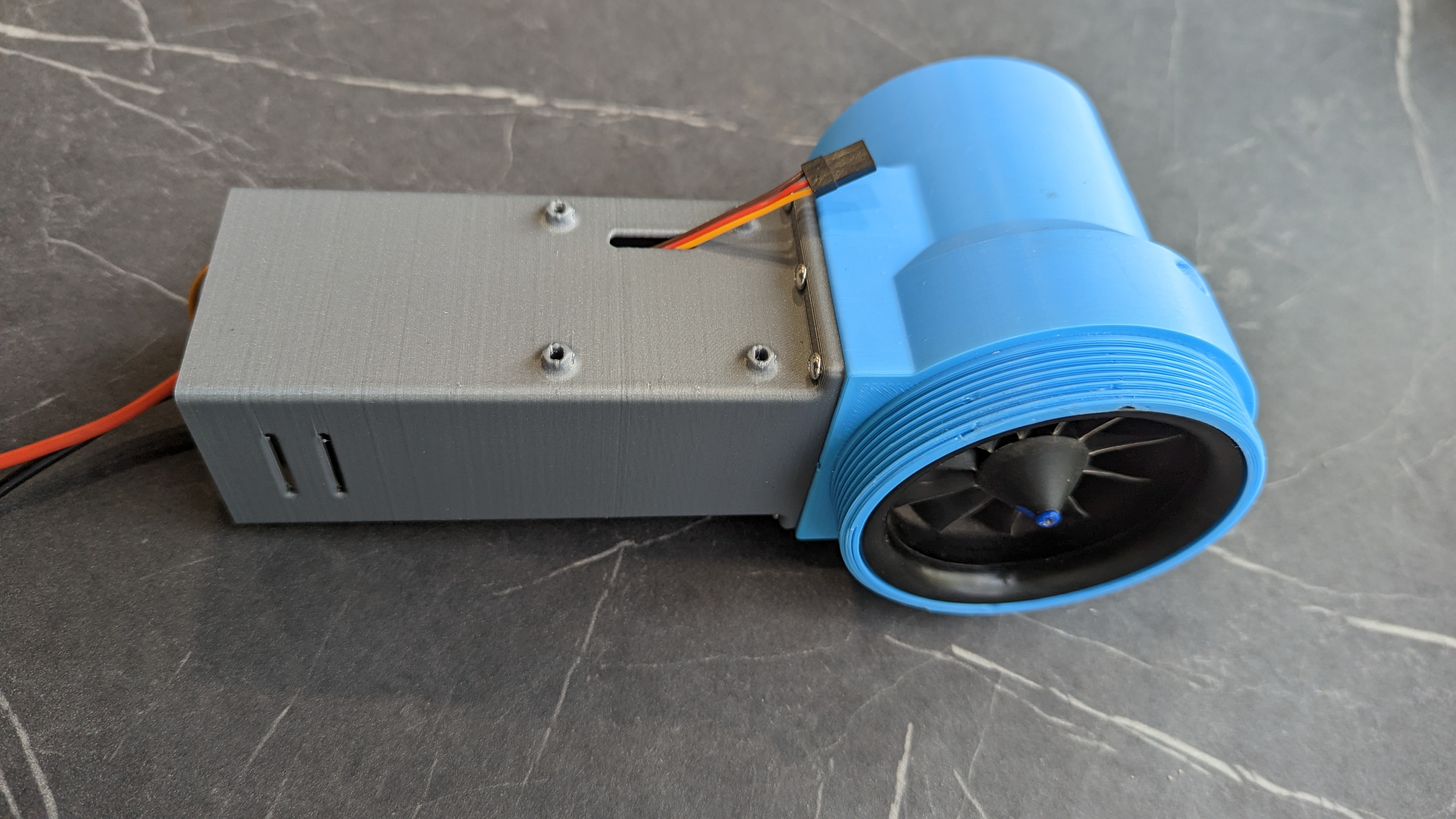 BBQ EDF(impeller) blower by Nikolai Shytyk | Download free STL model ...