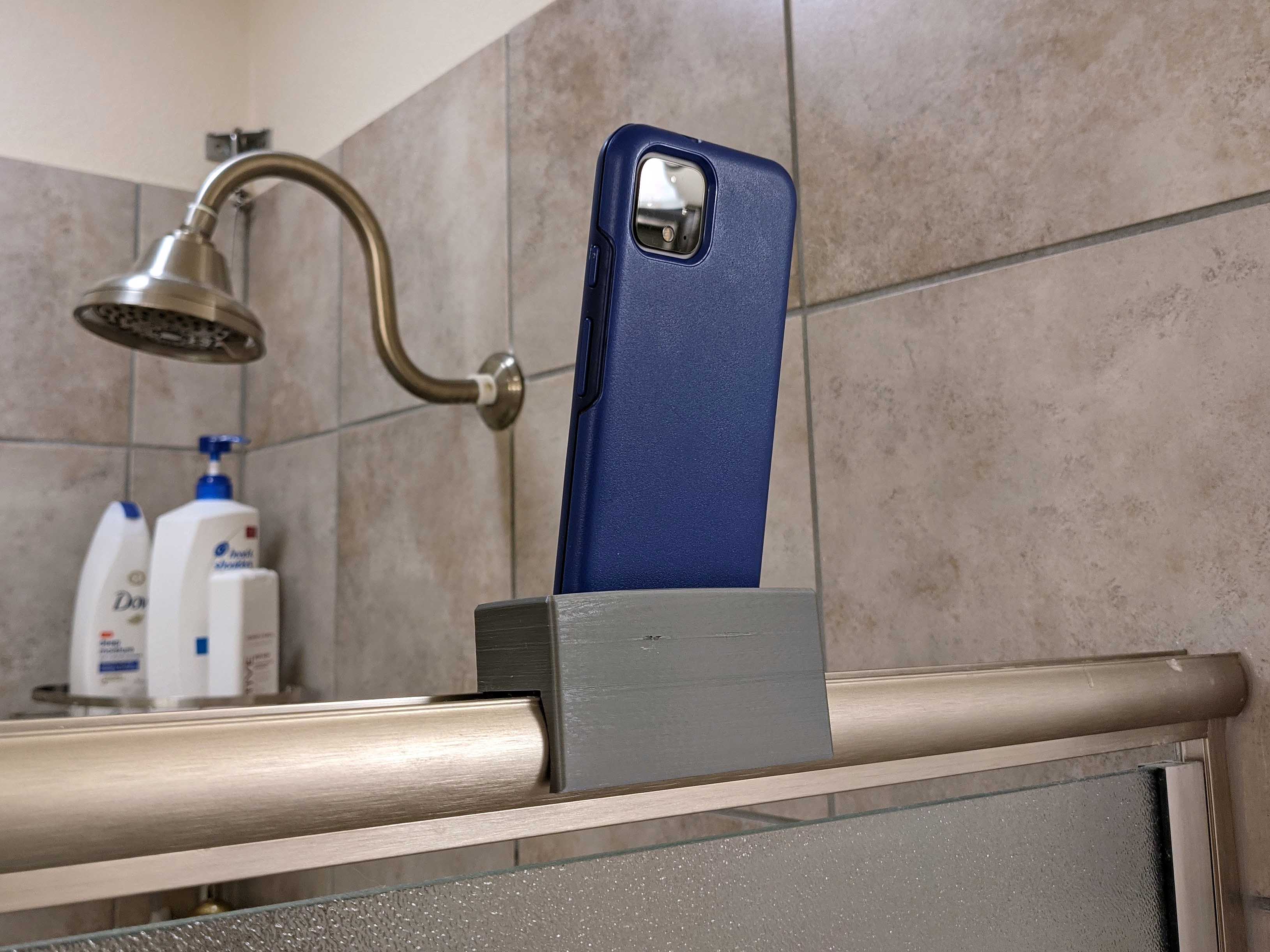 Smartphone Shower Stand by 3D Printer Dude | Download free STL model ...