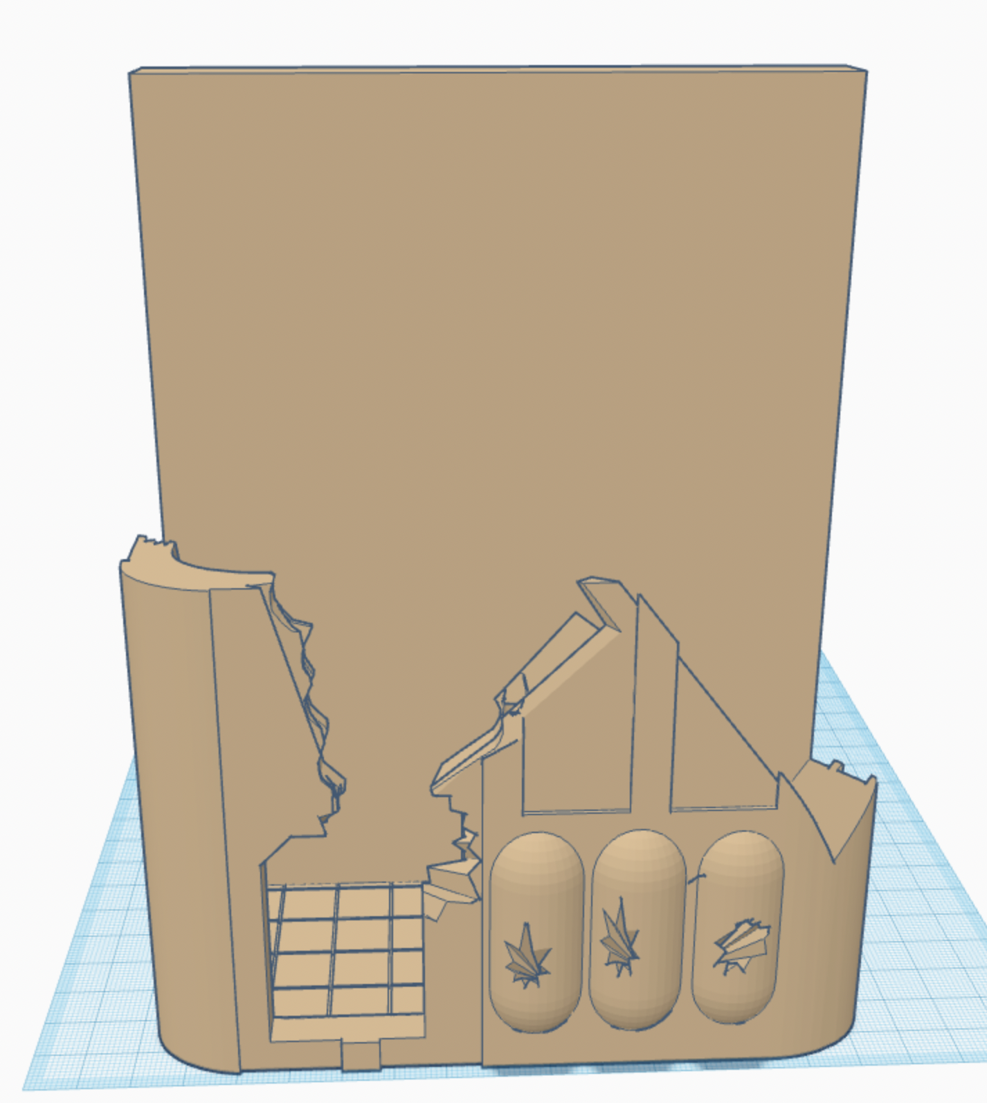 Space Port Exploded Bookends by RobertusMaximus | Download free STL ...