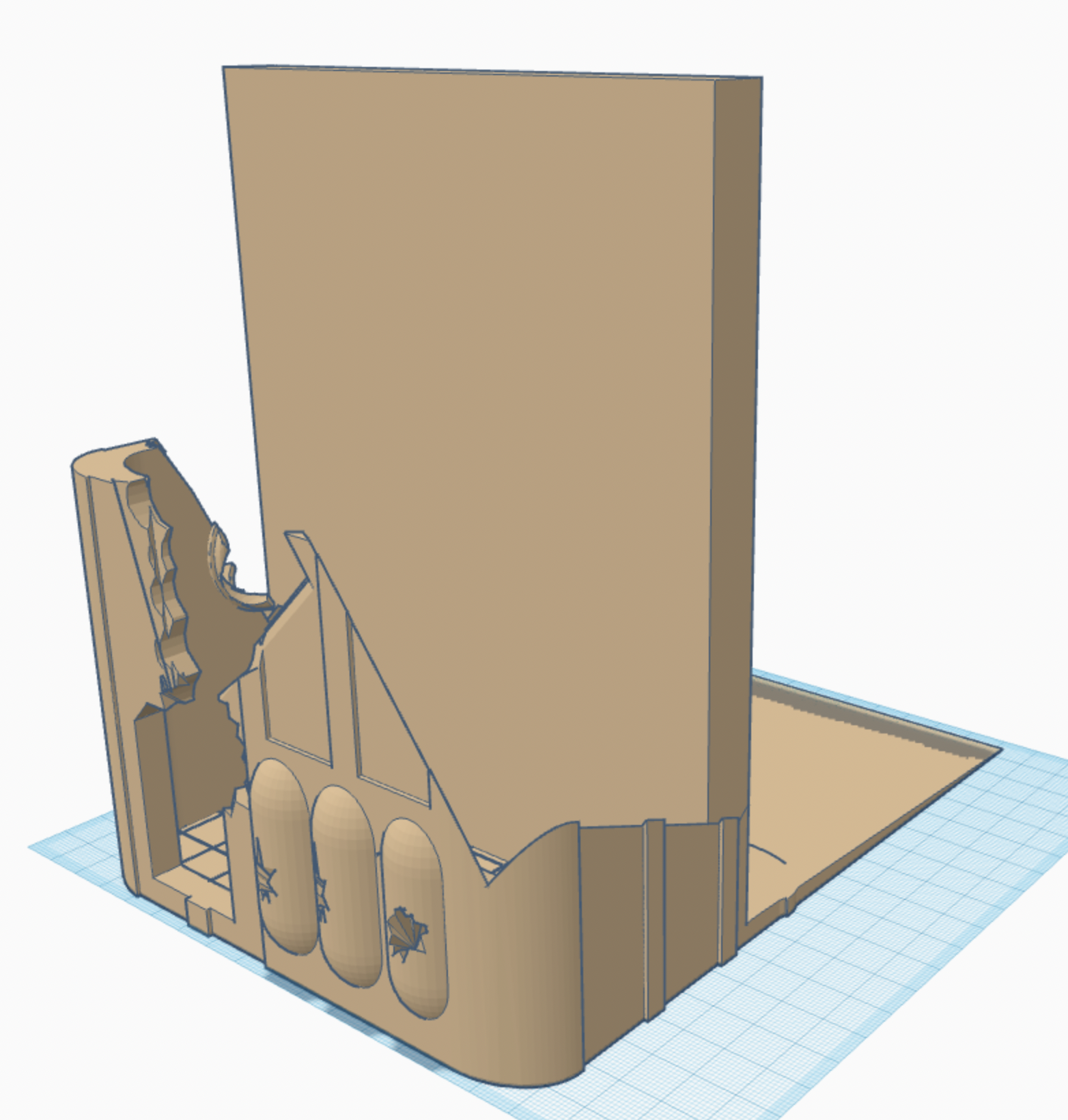 Space Port Exploded Bookends by RobertusMaximus | Download free STL ...