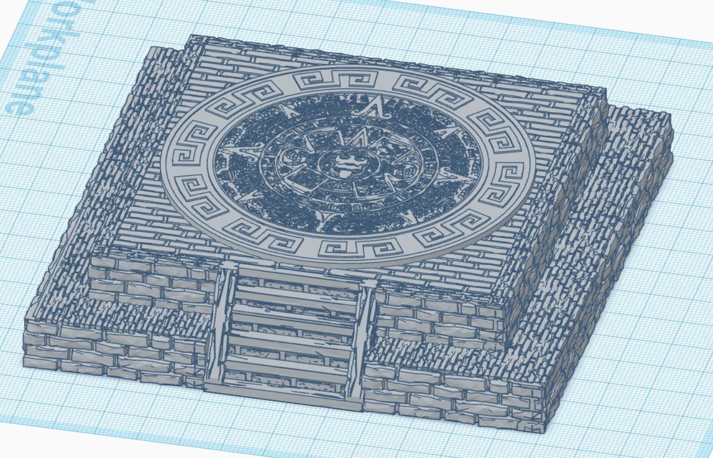 Aztec Temple Top by Adam Langman | Download free STL model | Printables.com