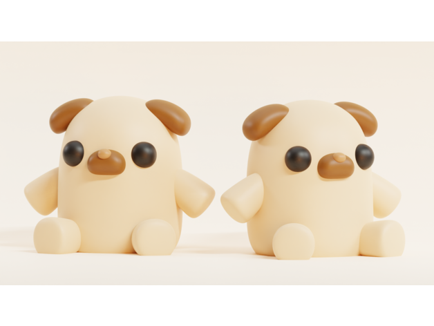 Dog Pup by JT Labs | Download free STL model | Printables.com