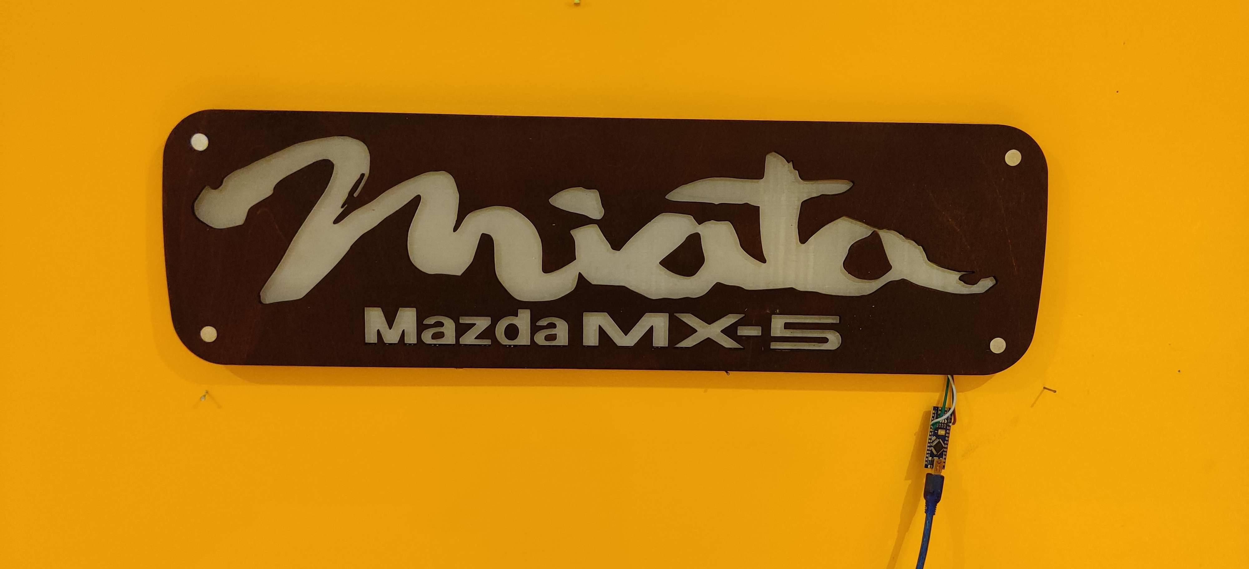 Miata Badge Sign by ABlueMiata | Download free STL model | Printables.com