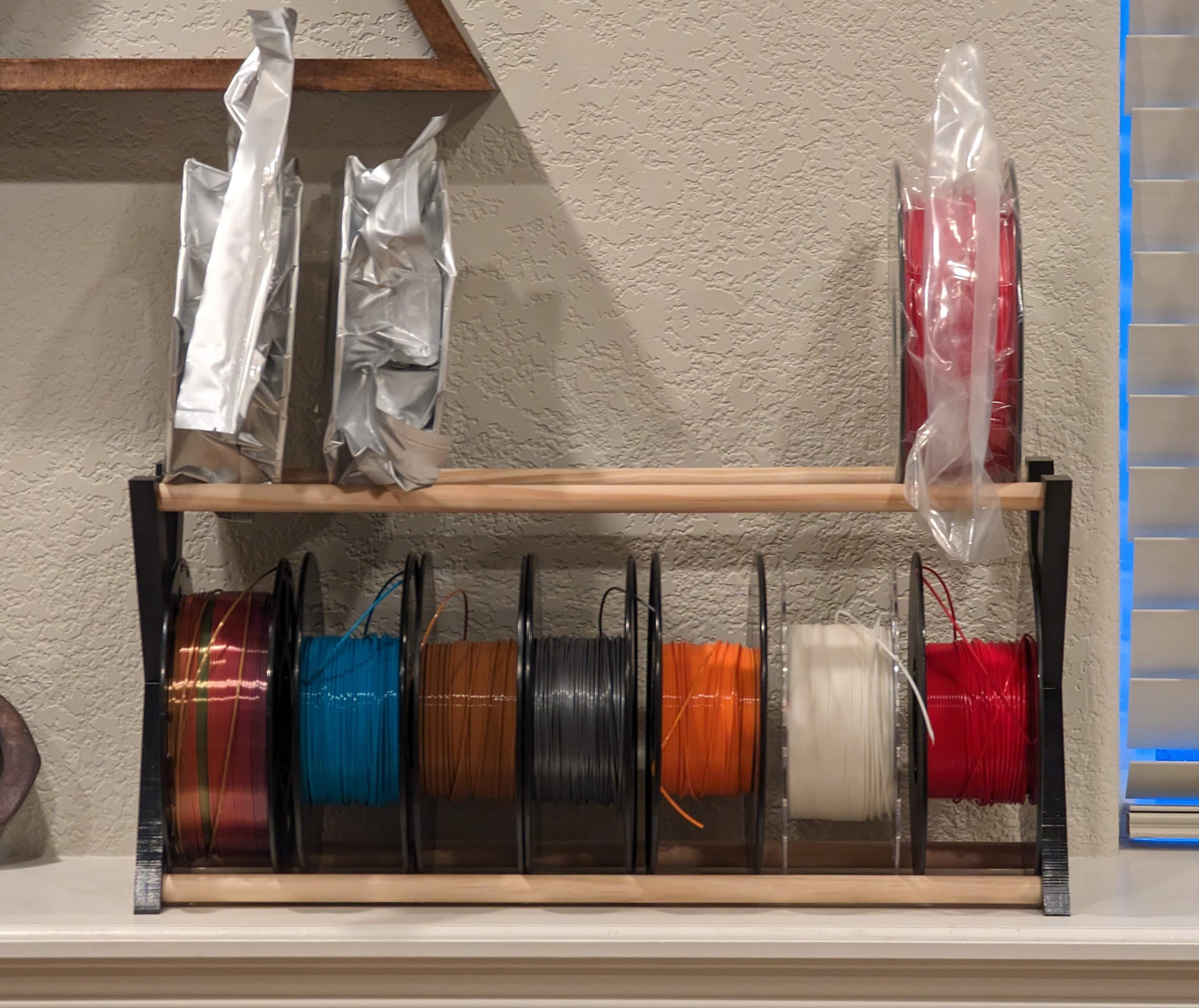 Single piece dual filament roll rack by Trevor Florence | Download free ...