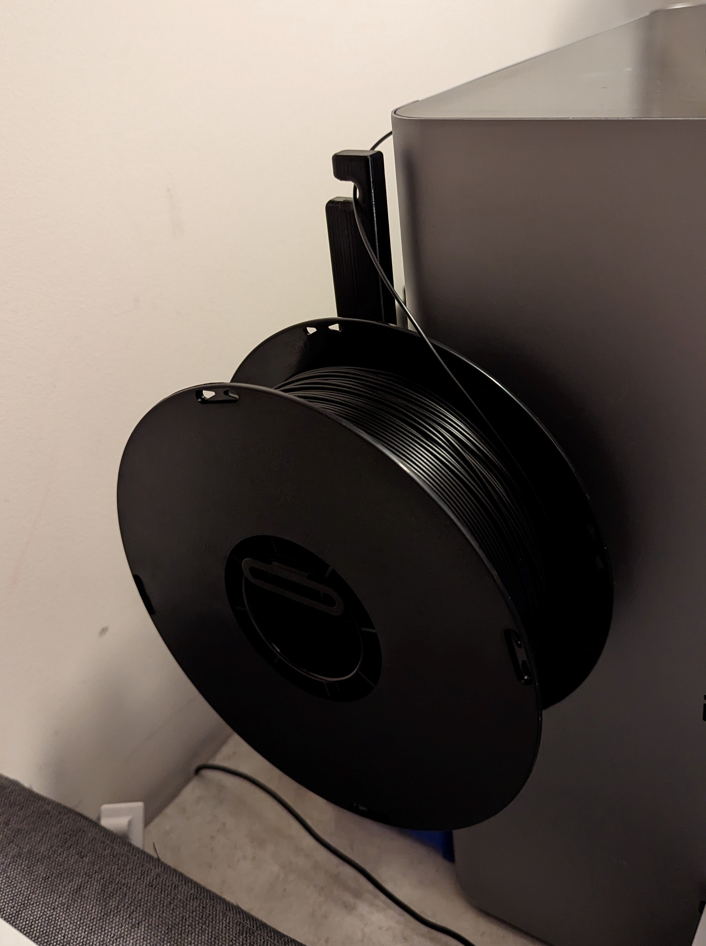 Bambu X1C Side Mount Spool Holder With Guide by Jacob | Download free ... Bambu X1C Side Mount Spool Holder With Guide by Jacob | Download free ...