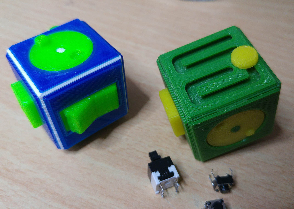 Printable Fidget Cube by dr.james | Download free STL model ...