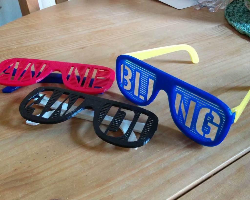 Customizable Shutter Shades by dr.james | Download free STL model ...