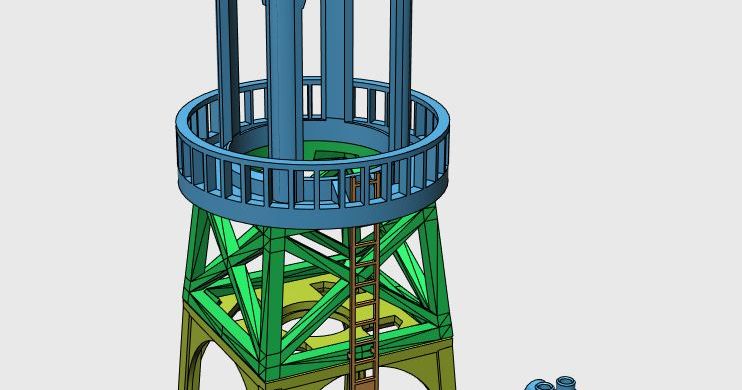 Watertower by Christoph | Download free STL model | Printables.com