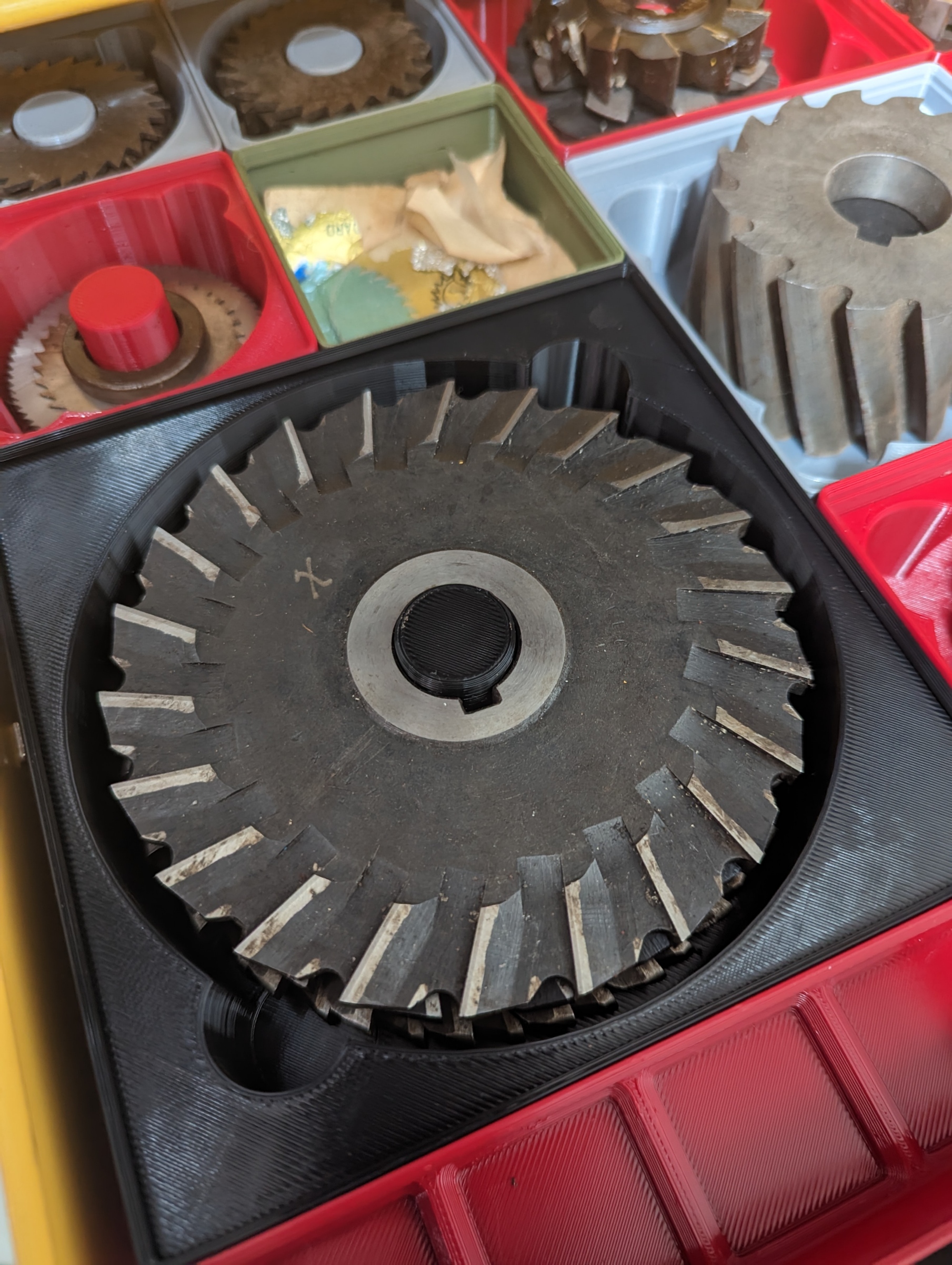 Gridfinity 6 inch Cutter spool by Karim | Download free STL model ...